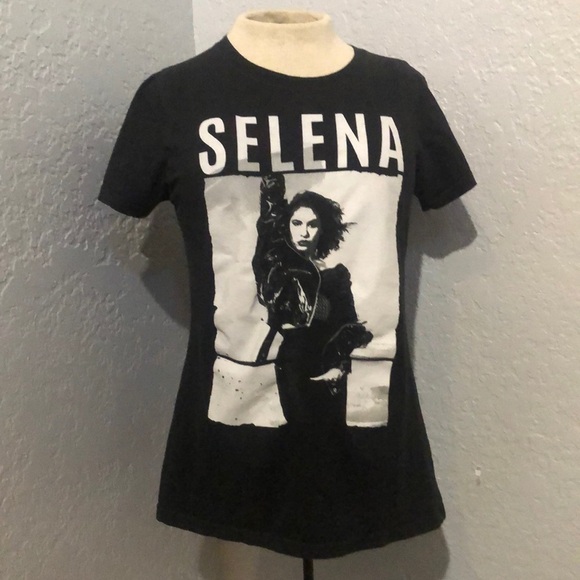 Official Selena Merchandise | Tops | Selena Black Tee Official Selena ...